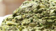 Easy Cheesy Spinach Recipe | Claire Robinson | Food Network