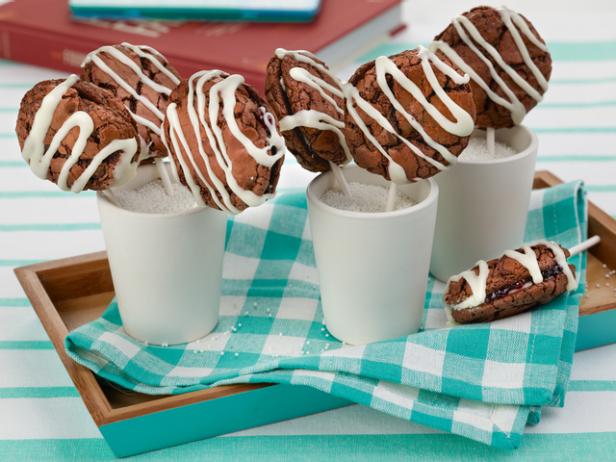Chocolate-Cookie Lollipops | Food Network
