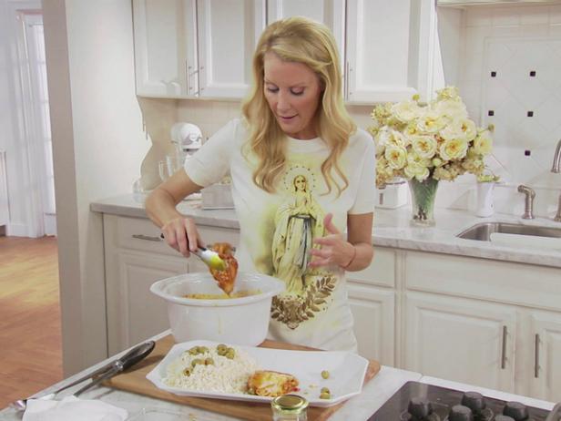 Sandra's Spanish Chicken with Spicy Lemon Rice | Food Network Shows ...