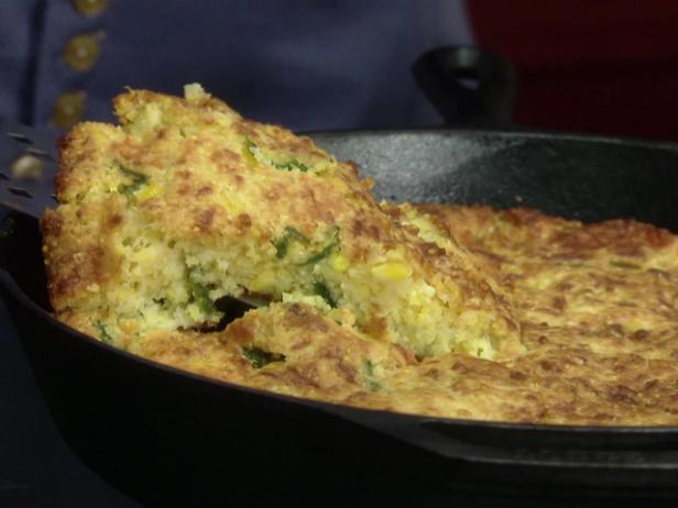 Poblano Stuffed Cornbread | Food Network