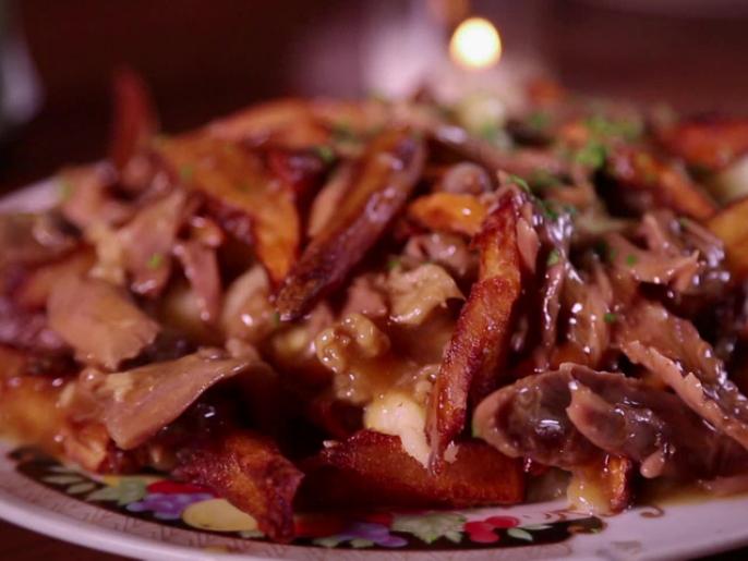 Duck Confit Poutine Recipe | Food Network
