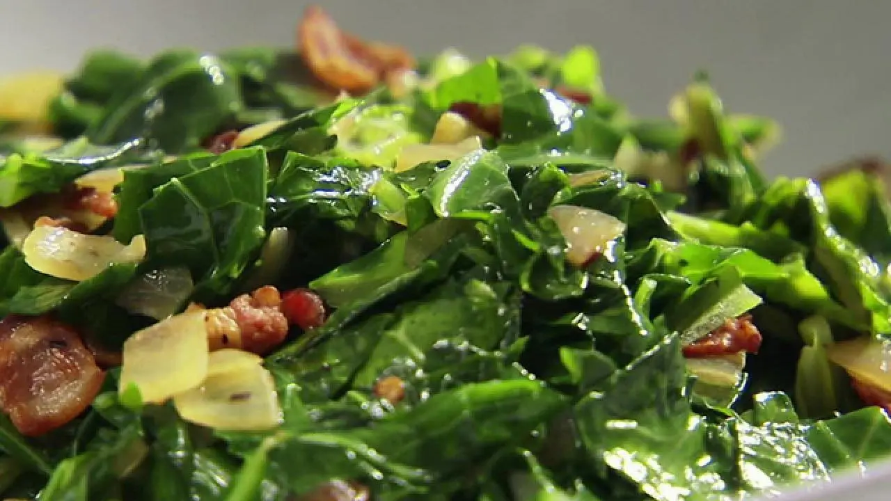 Collard Greens Recipe | Sandra Lee | Food Network