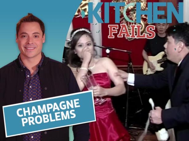 Champagne Chaos : Kitchen Fails : Food Network | Food Network