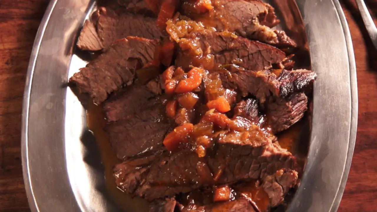 Beer-Braised Beef Recipe | Nancy Fuller | Food Network