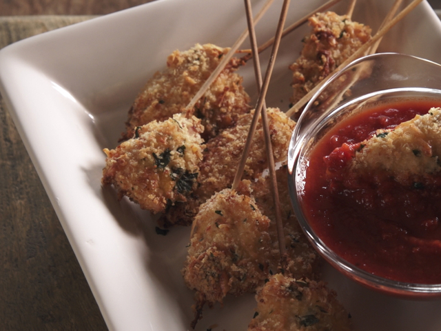 Chicken Parmesan Sticks Recipe - Chef's Resource Recipes