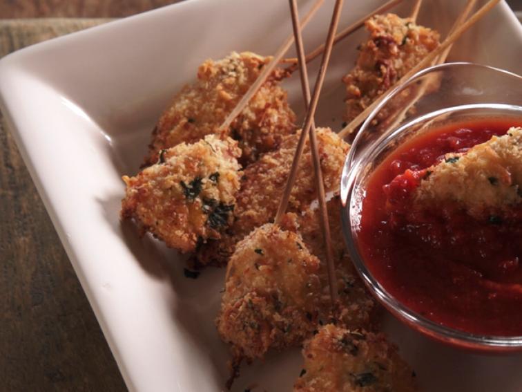 Chicken Parmesan Sticks Recipe | Nancy Fuller | Food Network