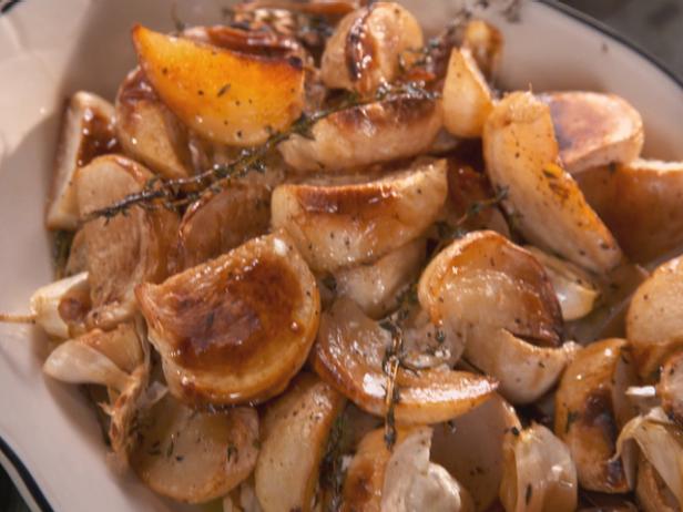 Butter Roasted Turnips | Food Network