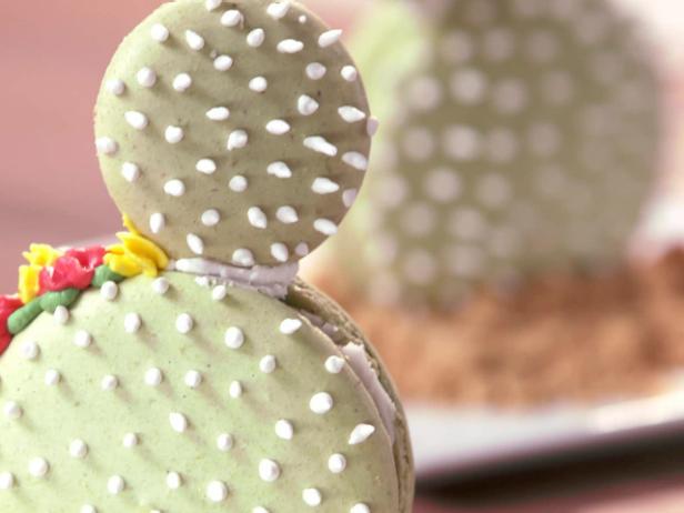 Cactus Macarons | Food Network