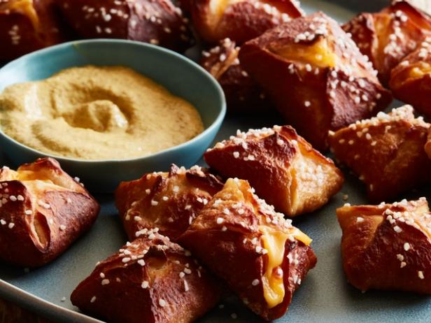 Cheesy Pretzel Dumplings | Food Network