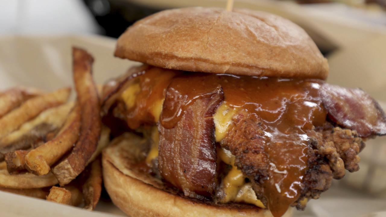The Barnyard Burger | Food Network