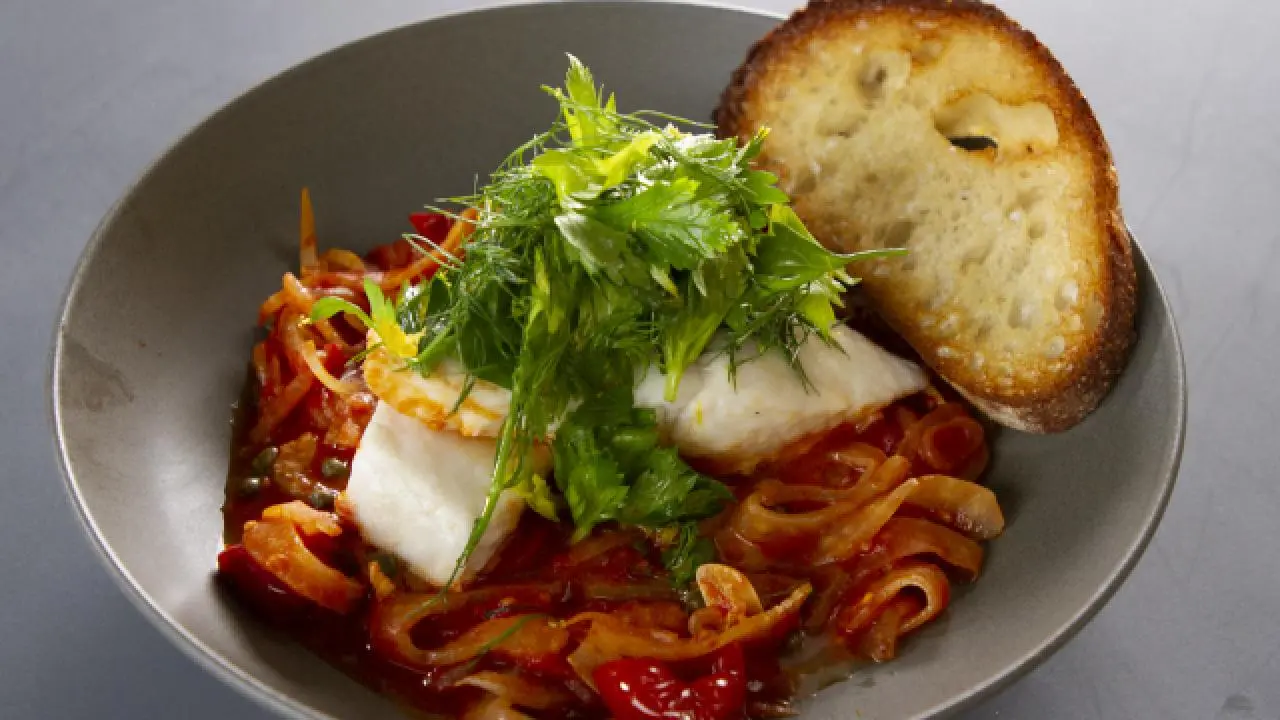 Pesce all’Acqua Pazza Recipe | Gabriele Bertaccini | Food Network