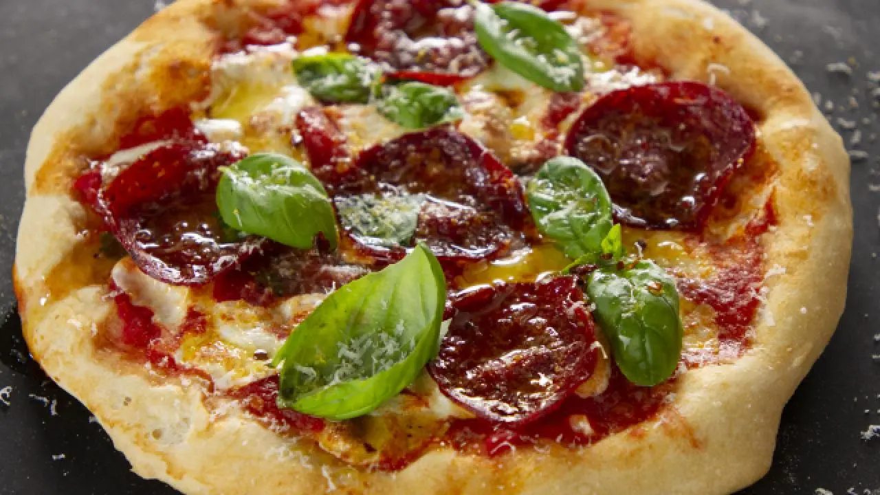 Pizza Diavola Recipe | Gabriele Bertaccini | Food Network