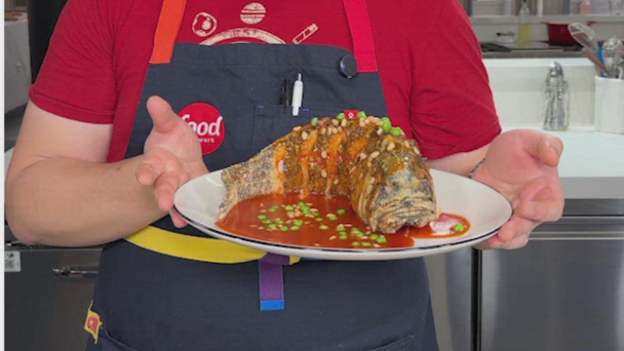 Crispy Whole Fish with Sweet-and-Sour Sauce | Food Network