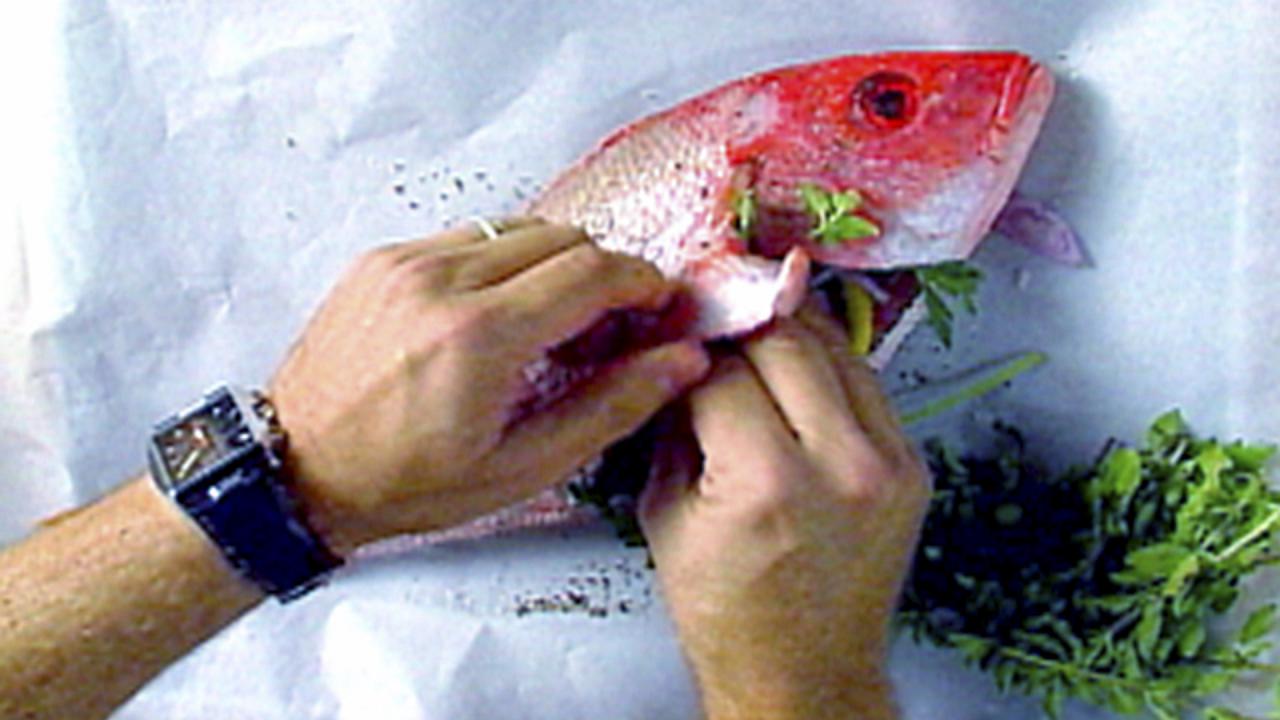 Red Snapper en Papillote | Food Network