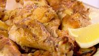 Lemon and Garlic Roast Chicken Recipe | Ina Garten | Food Network