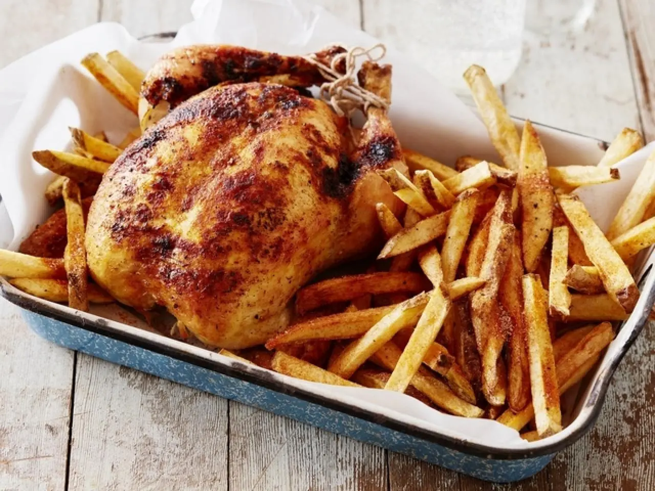 Chicken and chips store