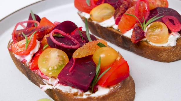 Beet Toast Recipe | Food Network