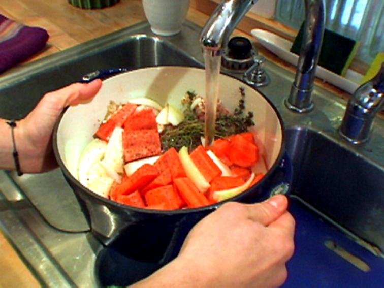 Hearty Chicken Stew Recipe | Dave Lieberman | Food Network