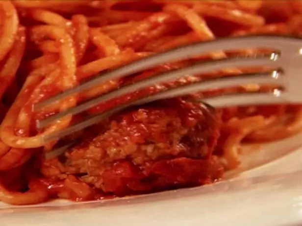 Spaghetti with My Mamas Meatballs Recipe | Food Network