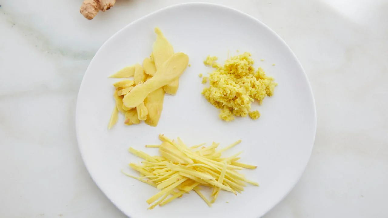 How to Peel Ginger | Food Network | Food Network