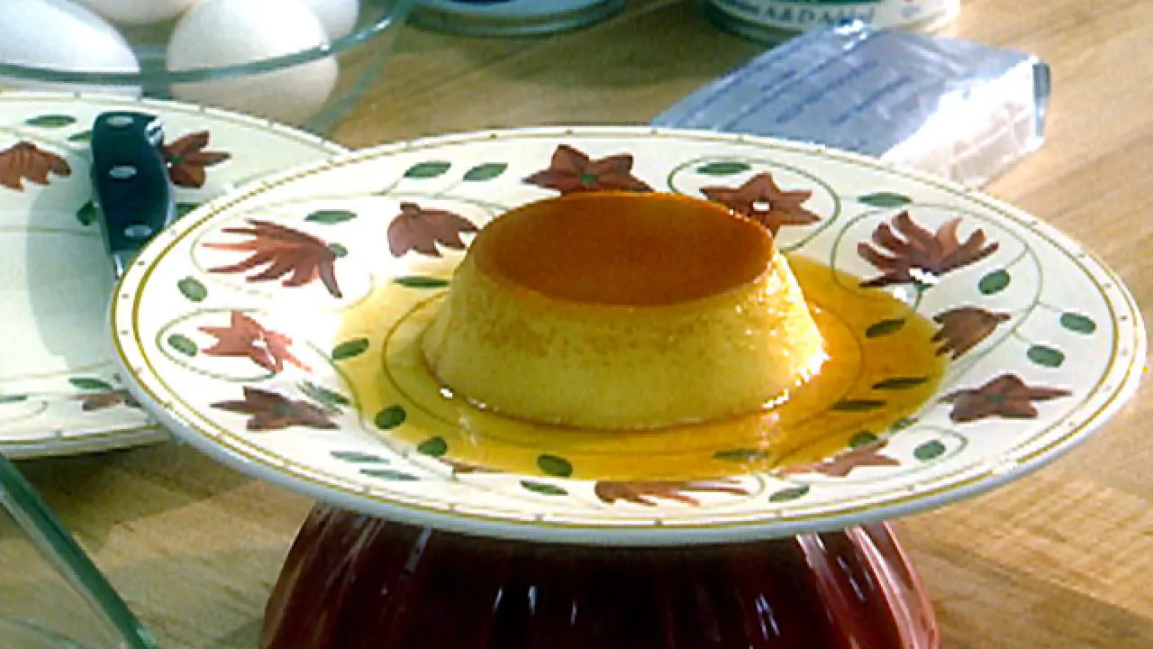 Cream Cheese Flan Recipe | Sandra Lee | Food Network